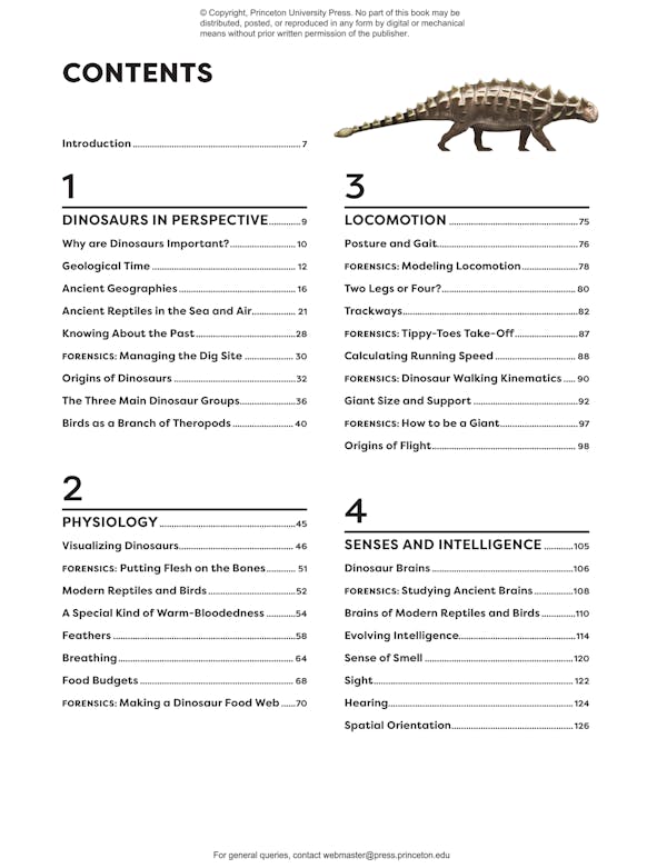 Dinosaur Behavior | Princeton University Press