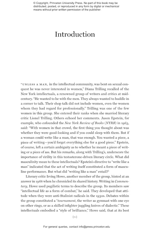 Write like a Man | Princeton University Press