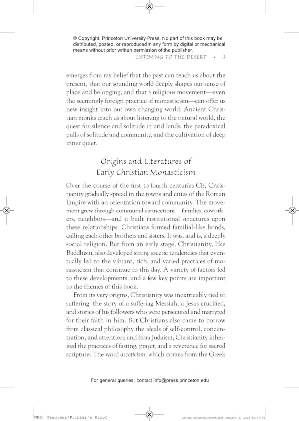 Sonorous Desert | Princeton University Press