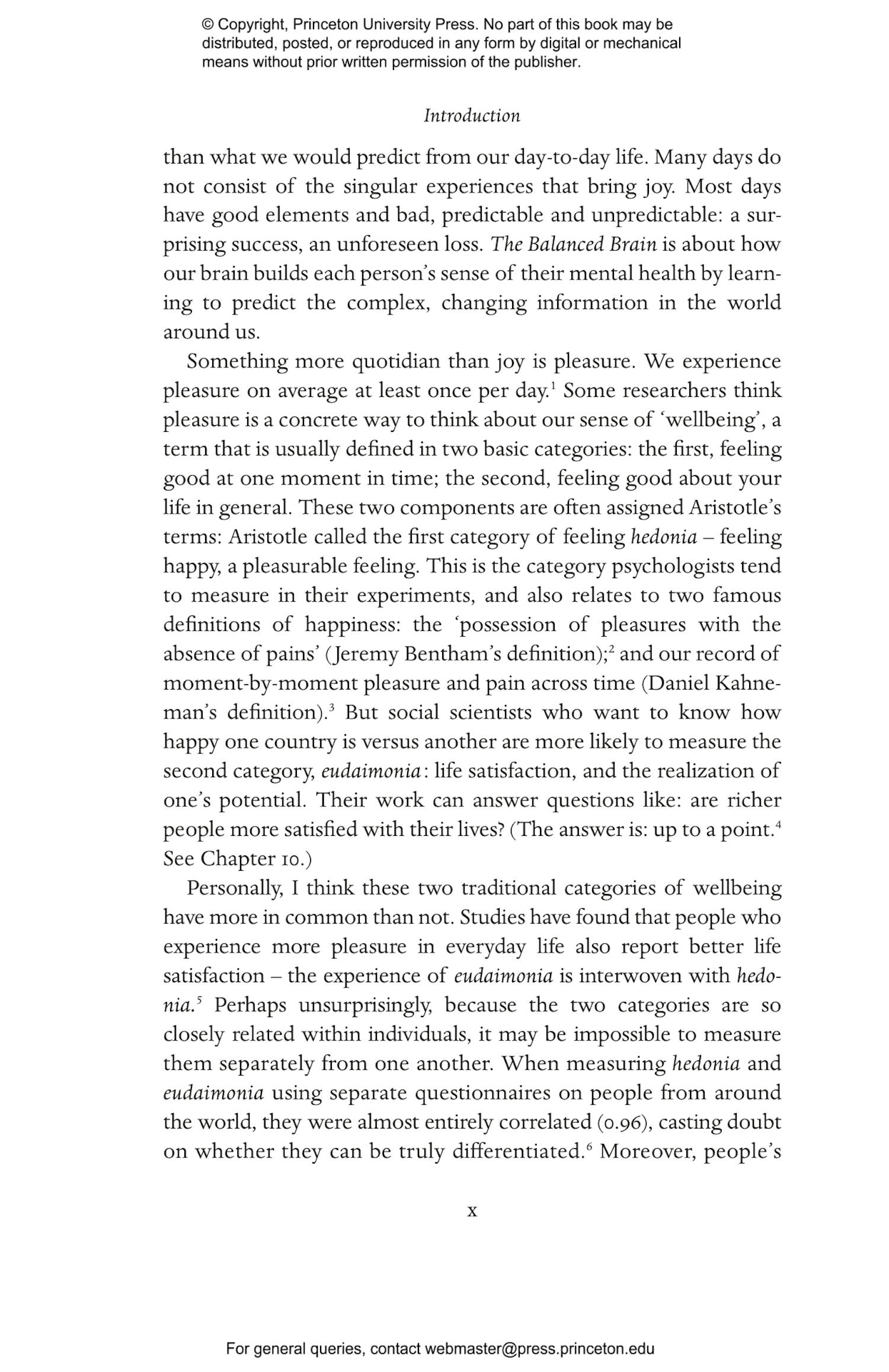 The Balanced Brain | Princeton University Press