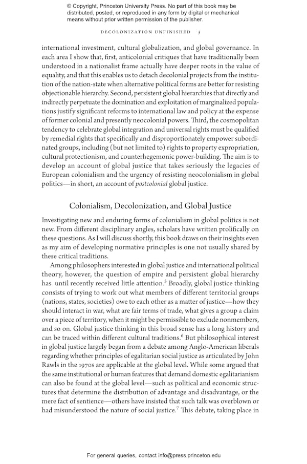 Postcolonial Global Justice | Princeton University Press