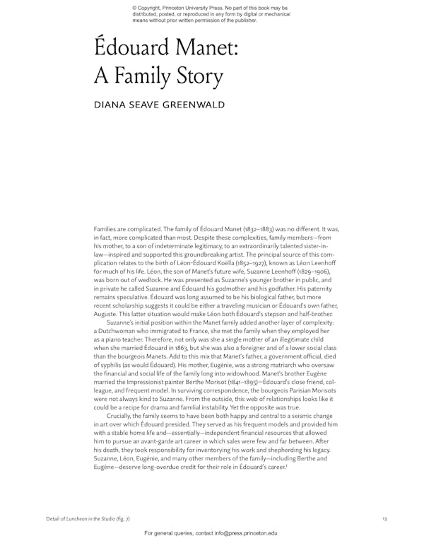 Manet | Princeton University Press