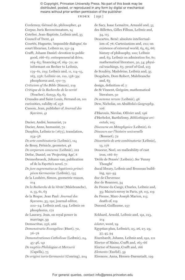 Leibniz in His World | Princeton University Press