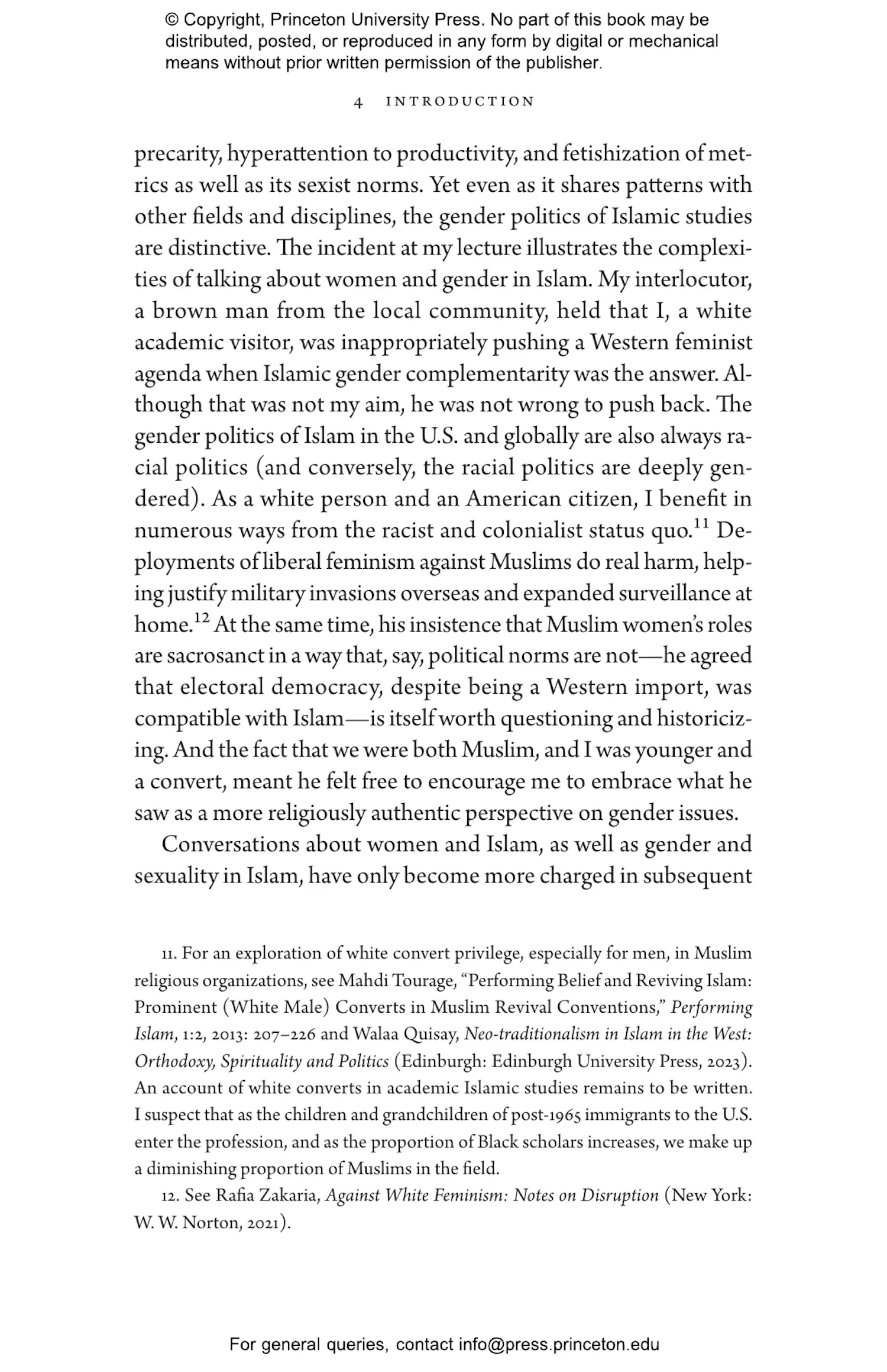 The Woman Question in Islamic Studies | Princeton University Press