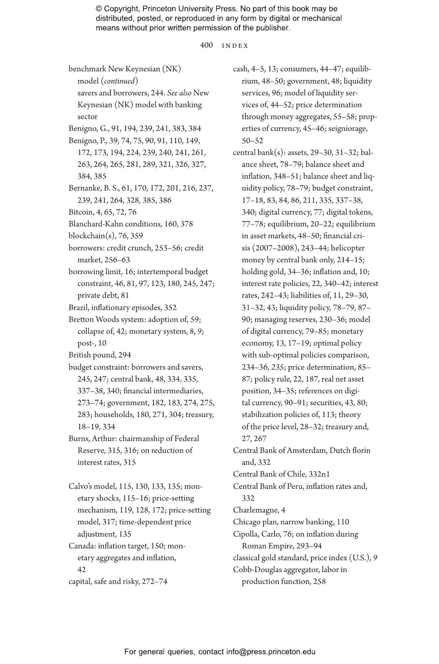 Monetary Economics and Policy | Princeton University Press