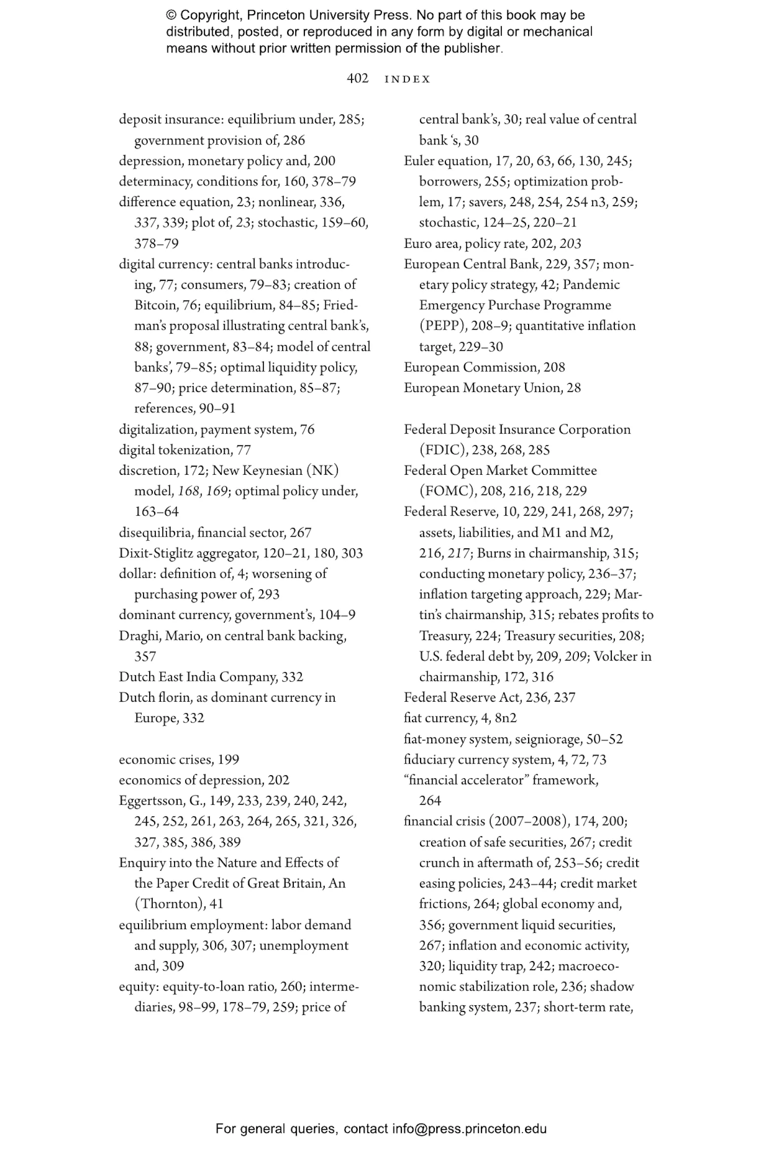 Monetary Economics and Policy | Princeton University Press