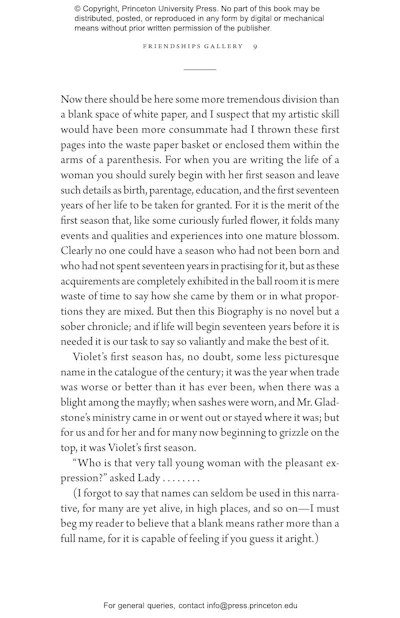 The Life of Violet | Princeton University Press
