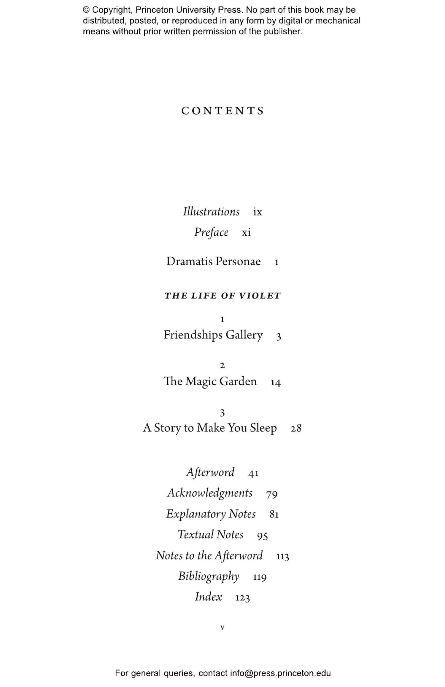 The Life of Violet | Princeton University Press