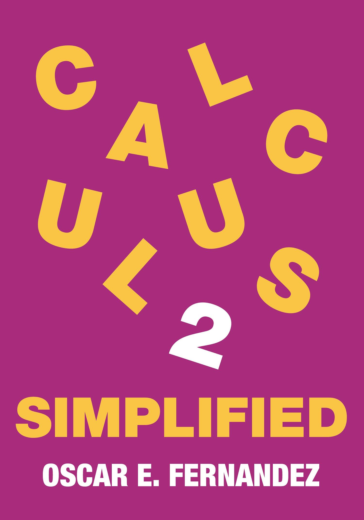 Calculus 2 Simplified | Princeton University Press