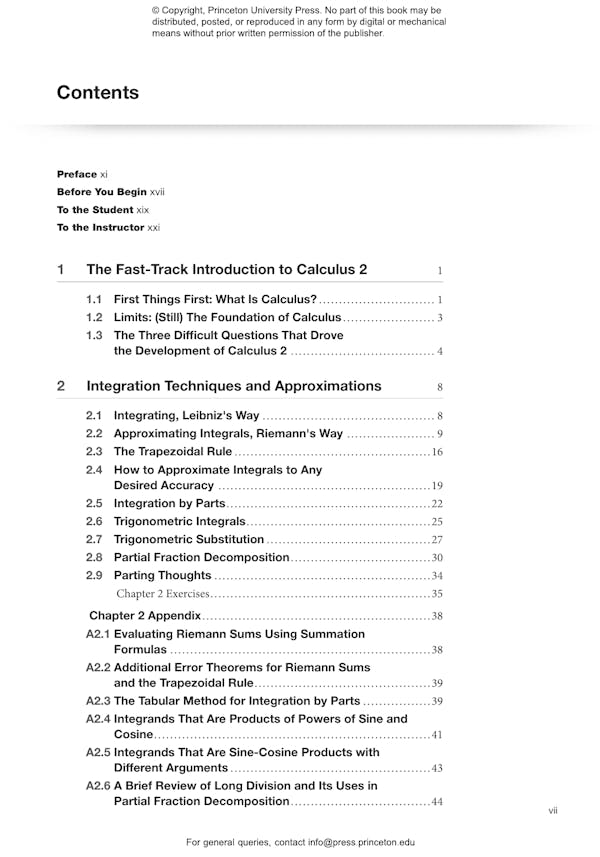 Calculus 2 Simplified | Princeton University Press