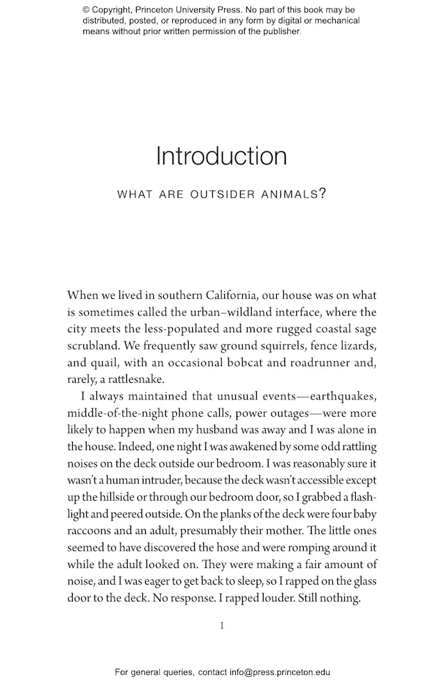 Outsider Animals | Princeton University Press