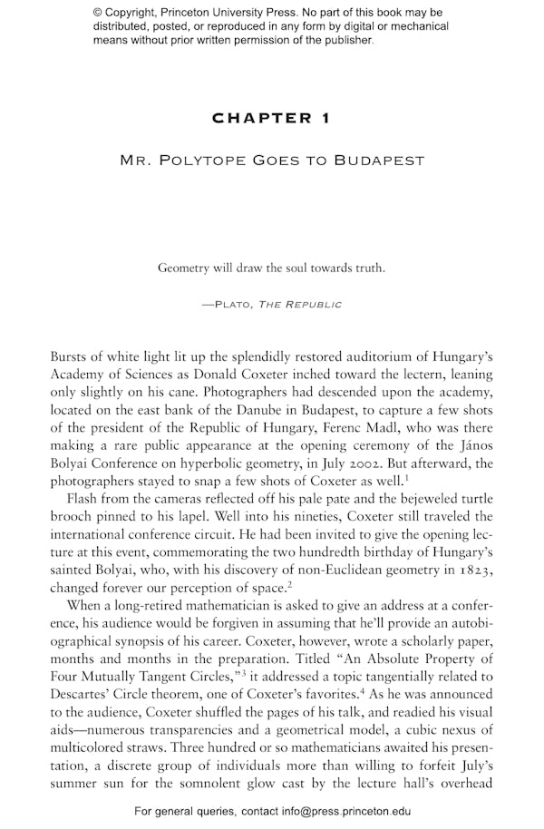 The Man Who Saved Geometry | Princeton University Press