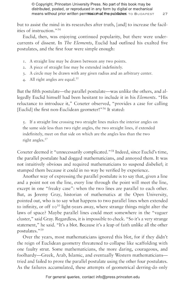 The Man Who Saved Geometry | Princeton University Press