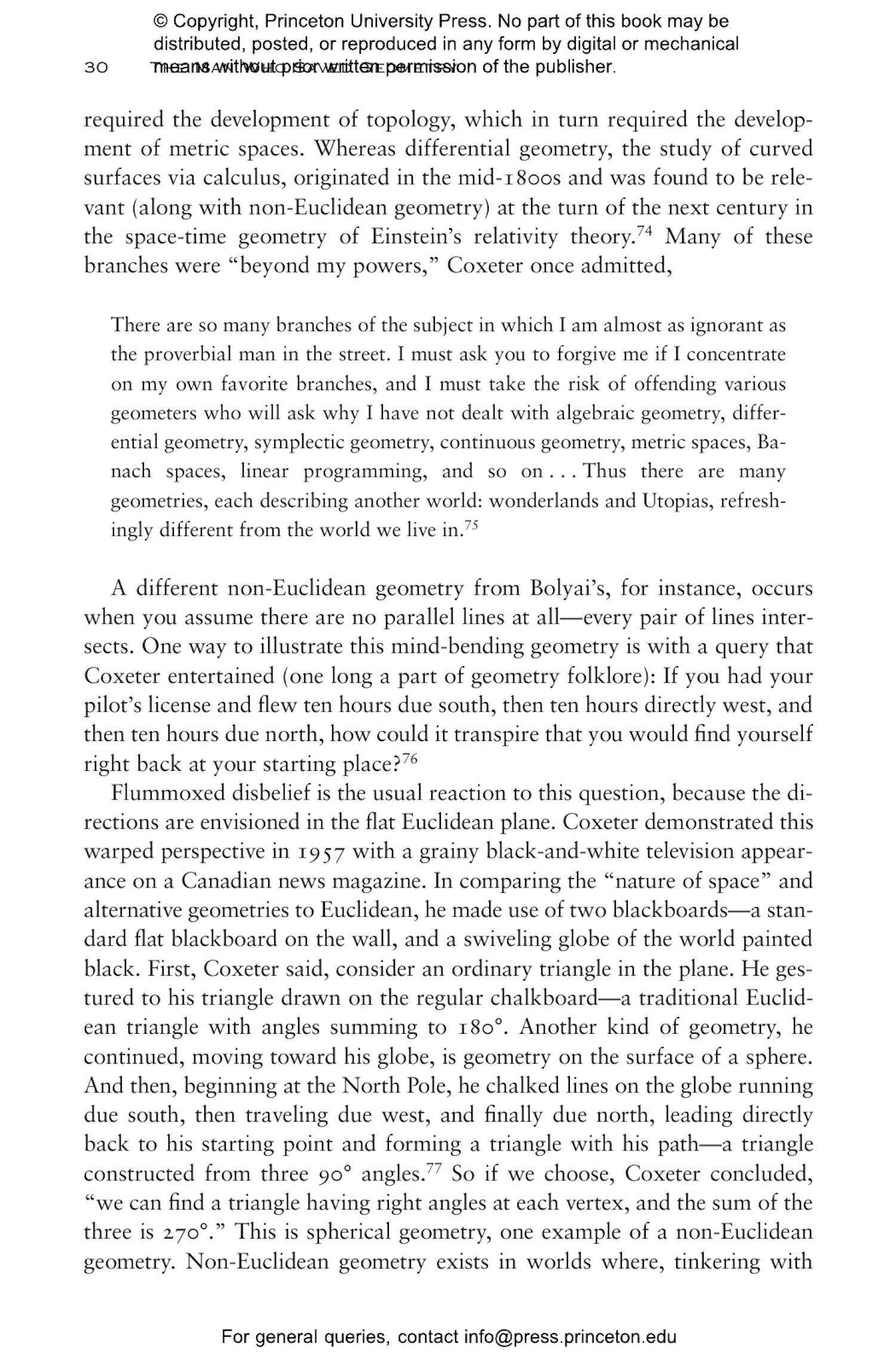 The Man Who Saved Geometry | Princeton University Press