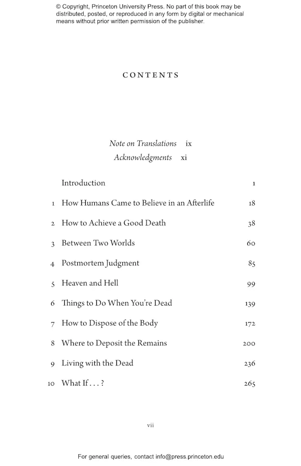 What to Expect When You're Dead | Princeton University Press