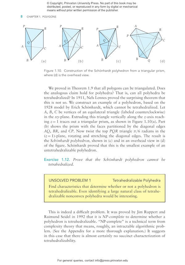 Discrete and Computational Geometry, 2nd Edition | Princeton University Press