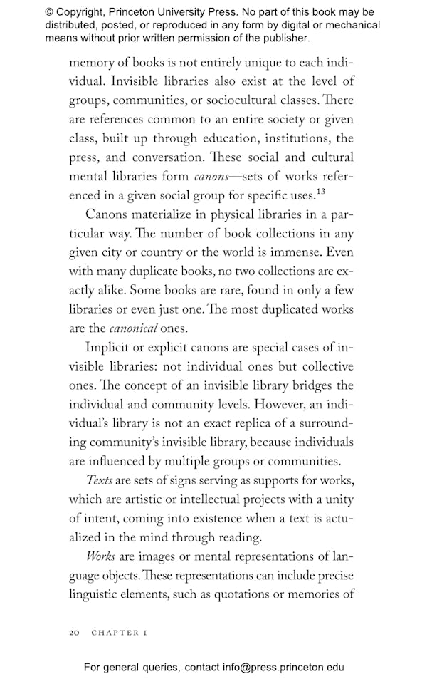 Libraries of the Mind | Princeton University Press