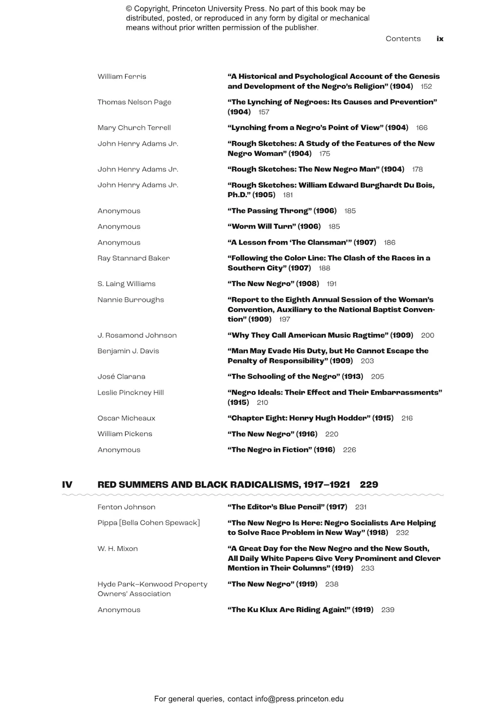 The New Negro | Princeton University Press