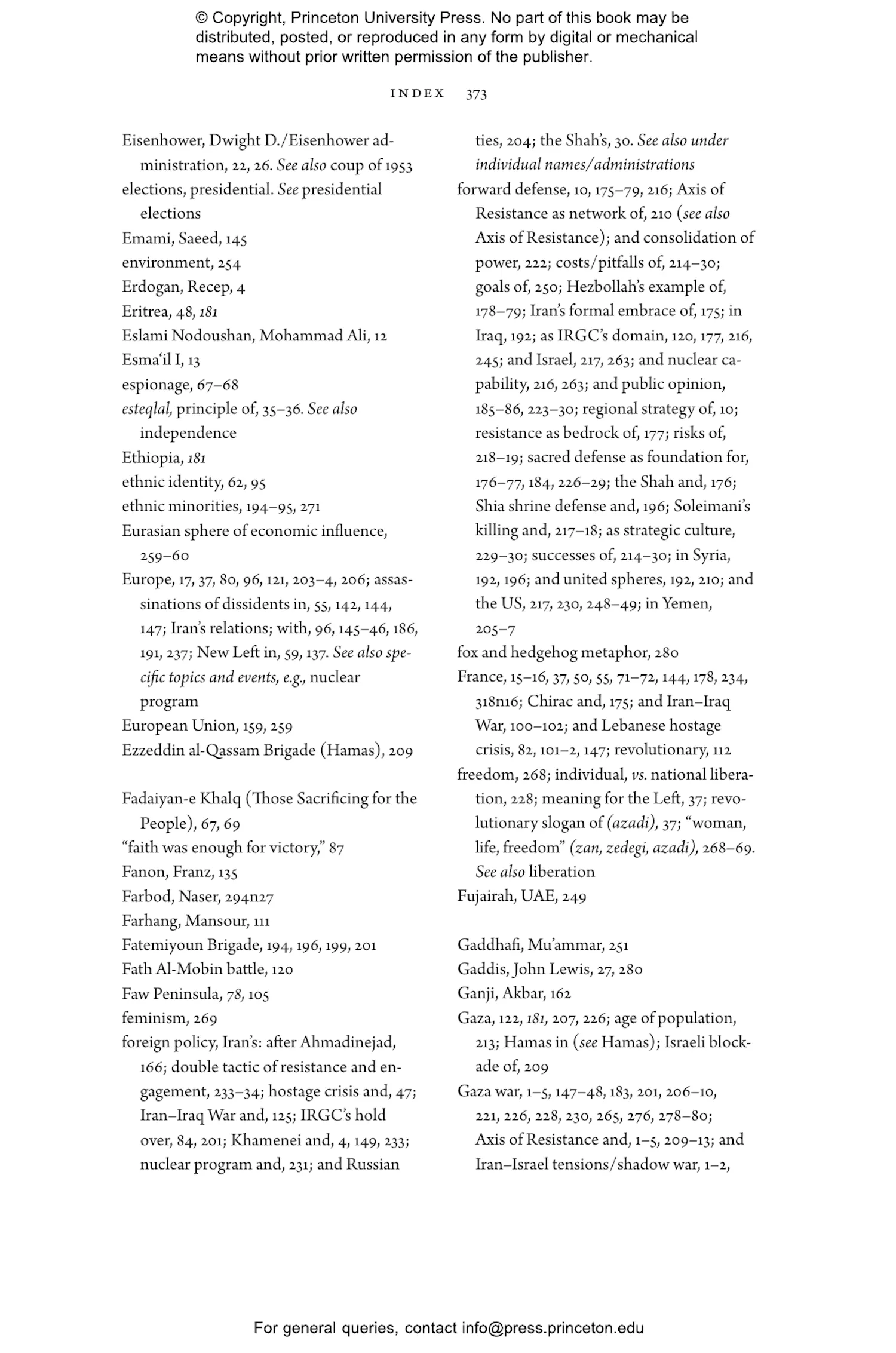 Iran S Grand Strategy Princeton University Press