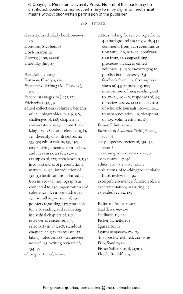 How to Review Scholarly Books | Princeton University Press