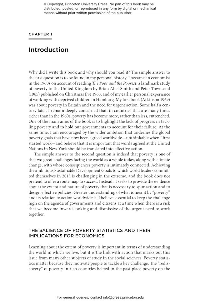 Measuring Poverty around the World | Princeton University Press