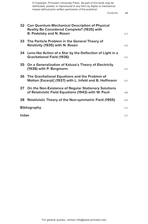 The Essential Einstein: Scientific Writings | Princeton University Press