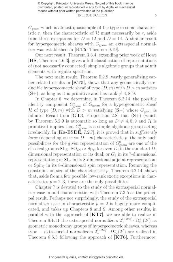 Exponential Sums Hypergeometric Sheaves And Monodromy Groups Princeton University Press