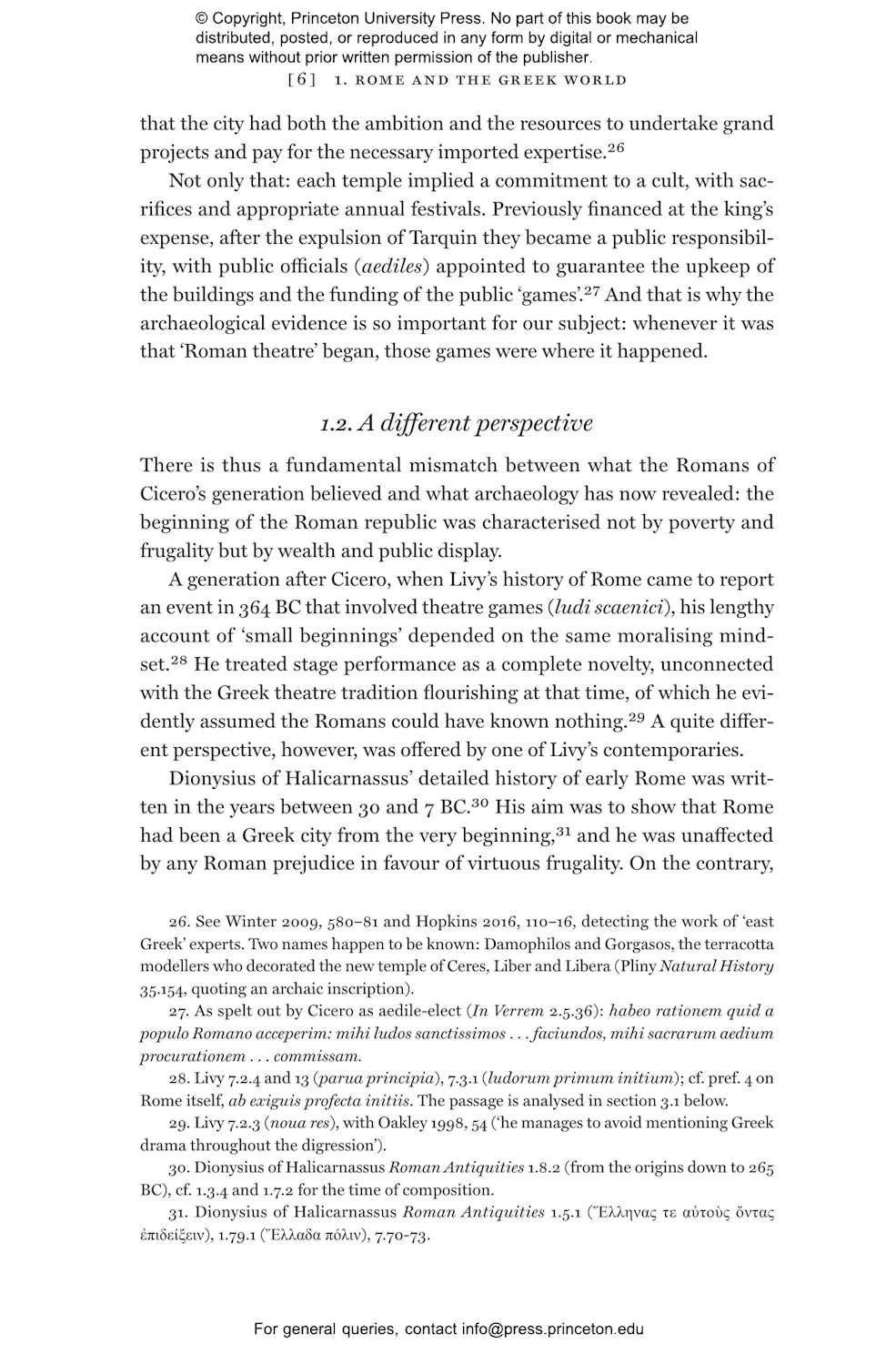 The Lost History of Roman Theatre | Princeton University Press