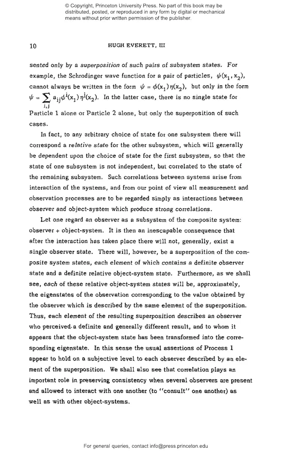 The Many-Worlds Interpretation of Quantum Mechanics | Princeton ...