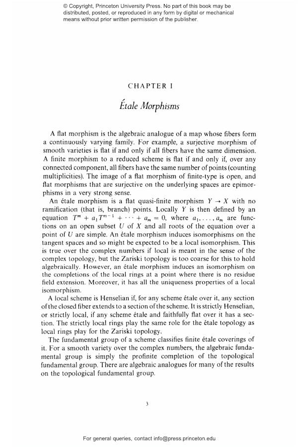 Étale Cohomology | Princeton University Press