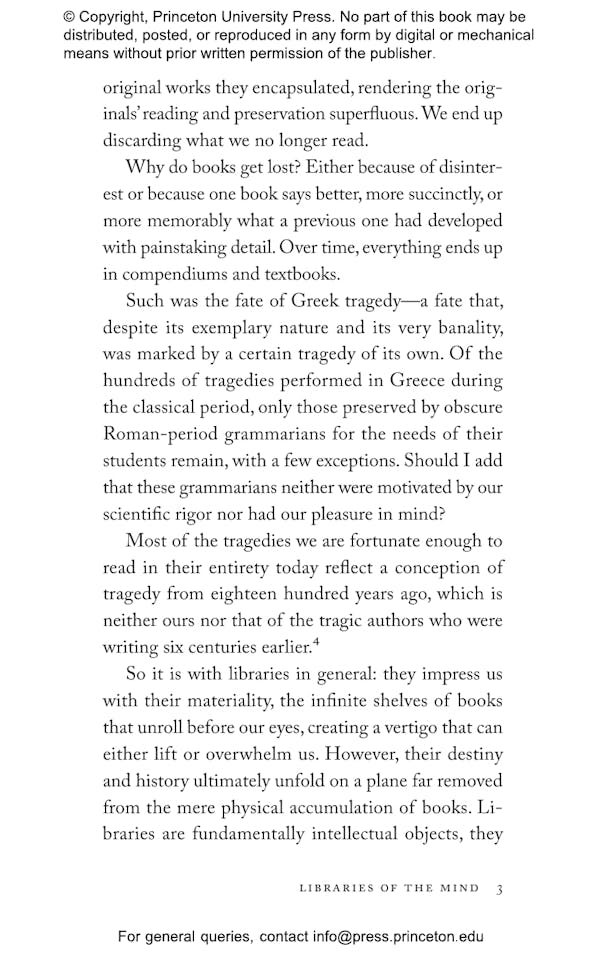 Libraries of the Mind | Princeton University Press