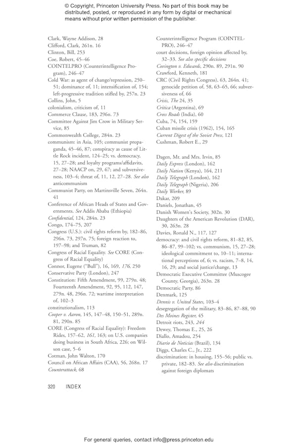Cold War Civil Rights | Princeton University Press