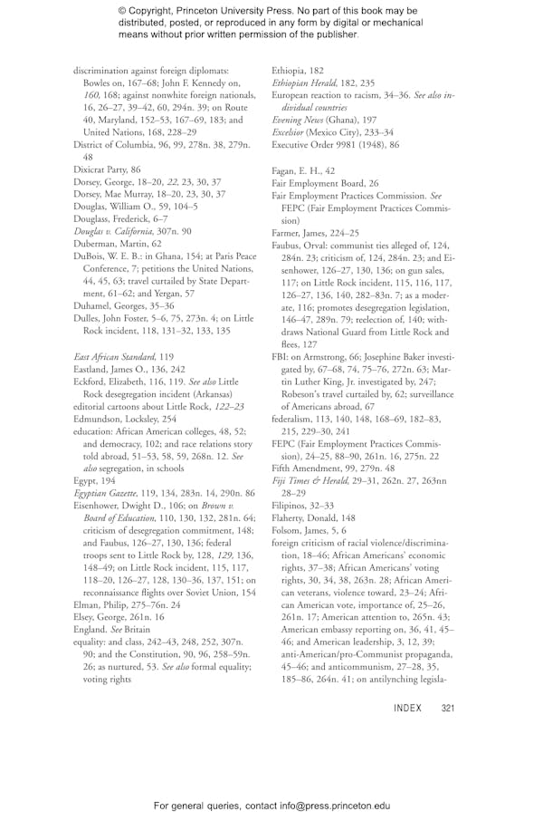 Cold War Civil Rights | Princeton University Press