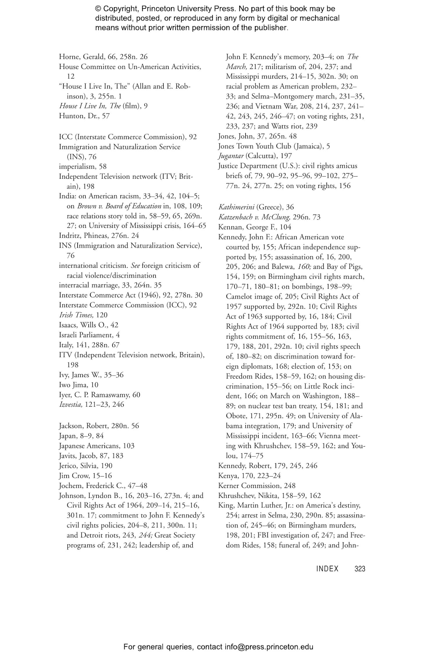 Cold War Civil Rights | Princeton University Press