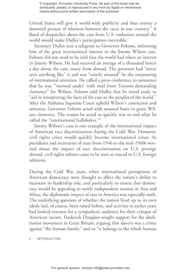 Cold War Civil Rights | Princeton University Press