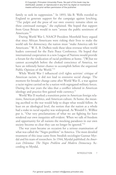 Cold War Civil Rights | Princeton University Press