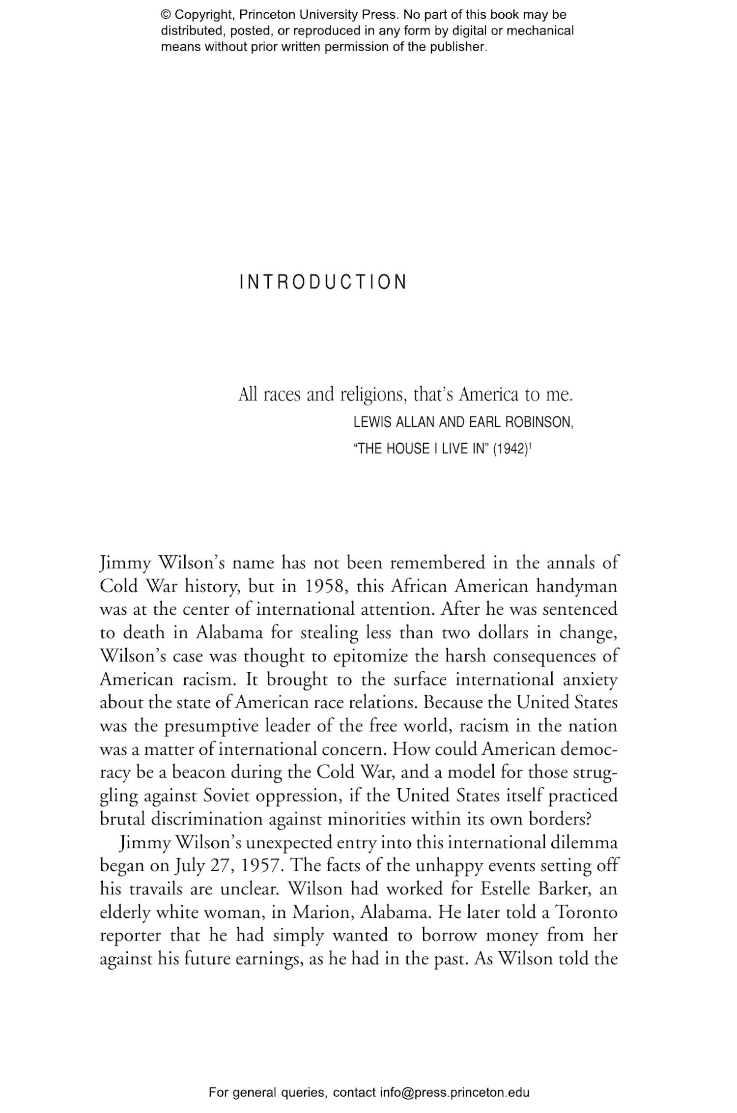 Cold War Civil Rights | Princeton University Press