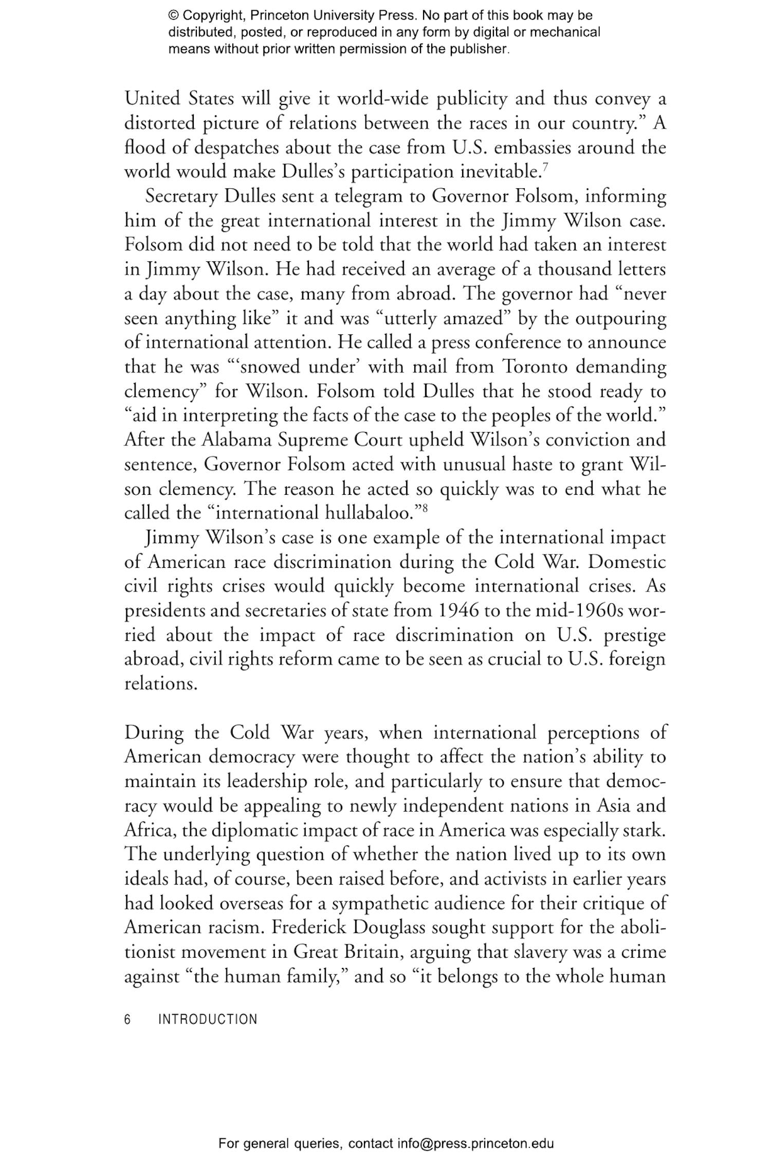 Cold War Civil Rights | Princeton University Press