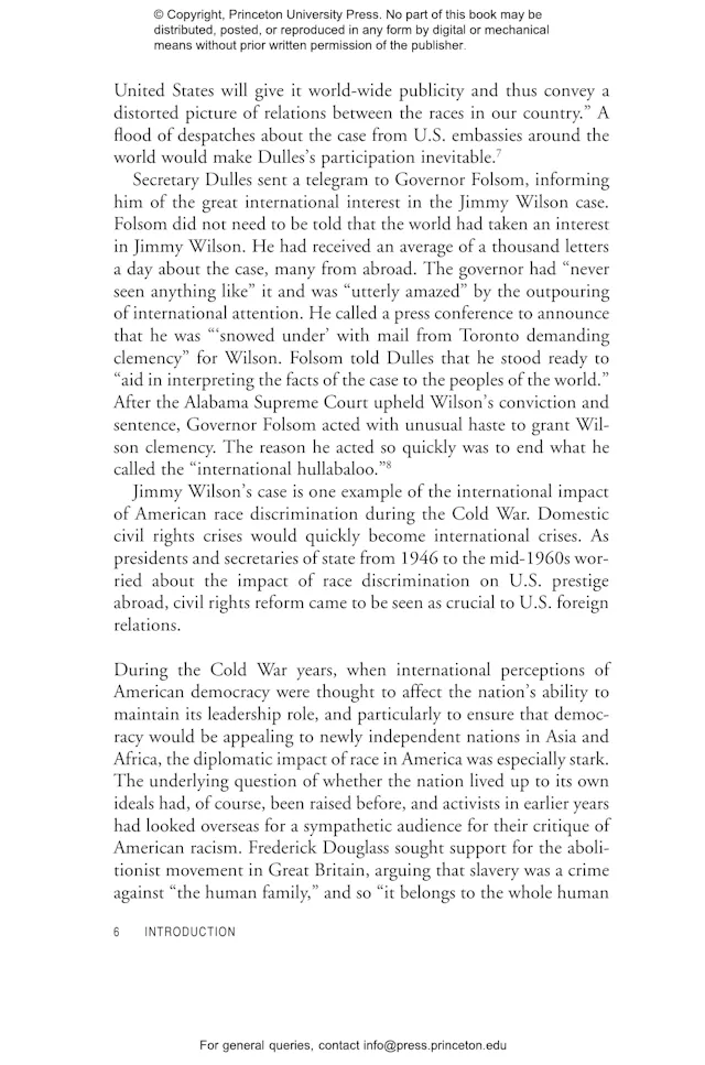 Cold War Civil Rights | Princeton University Press