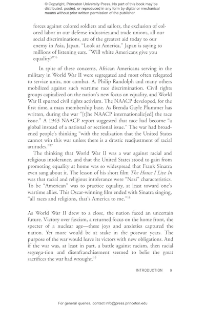 Cold War Civil Rights | Princeton University Press