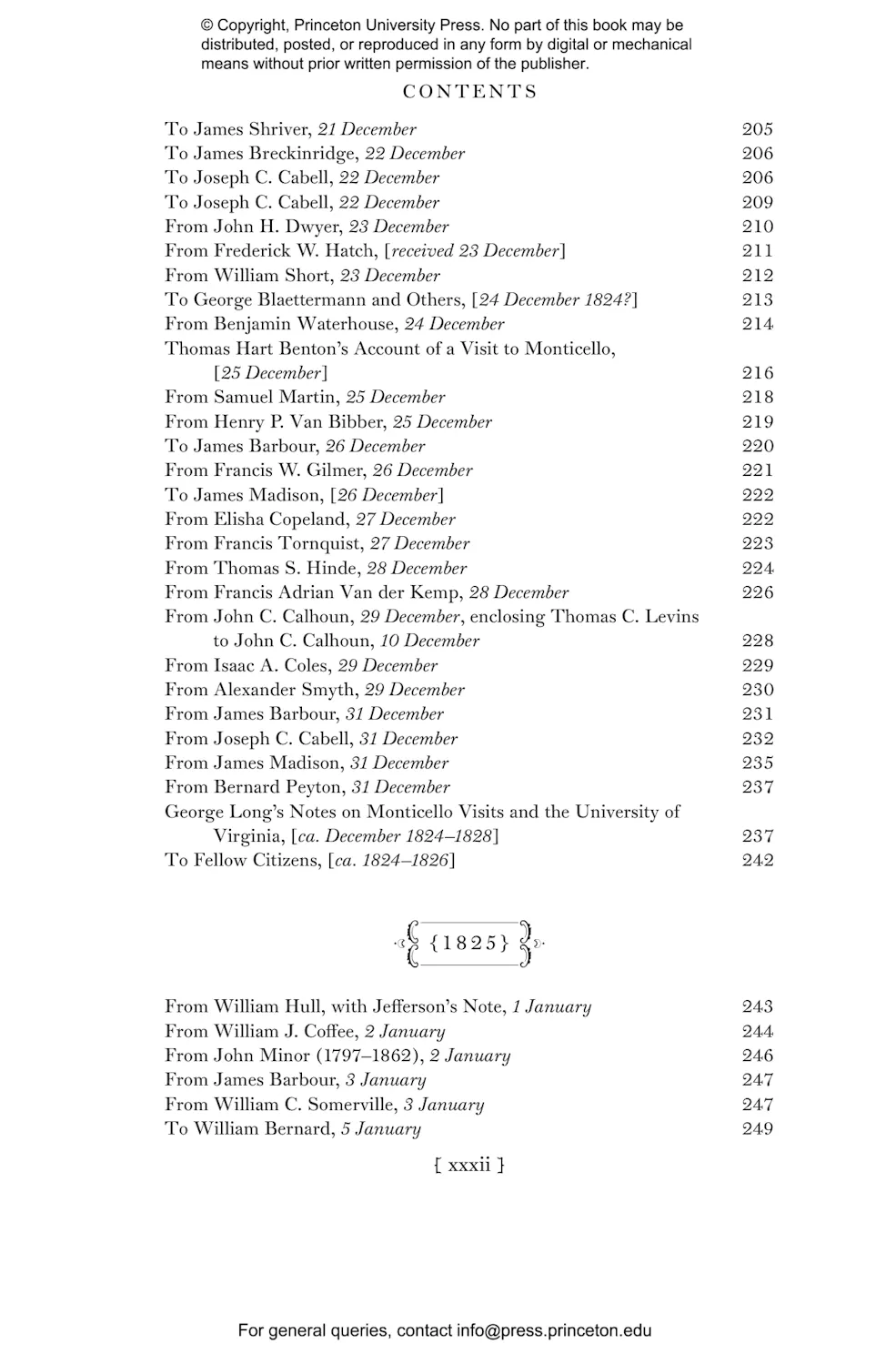 The Papers of Thomas Jefferson, Retirement Series, Volume 22 ...