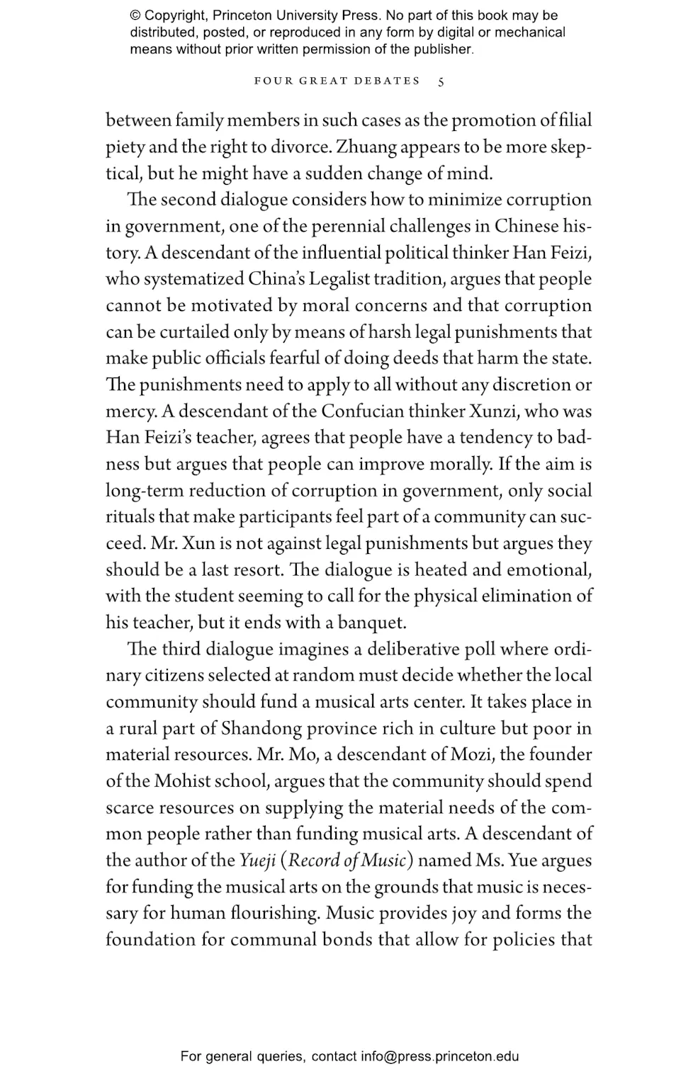Why Ancient Chinese Political Thought Matters | Princeton University Press