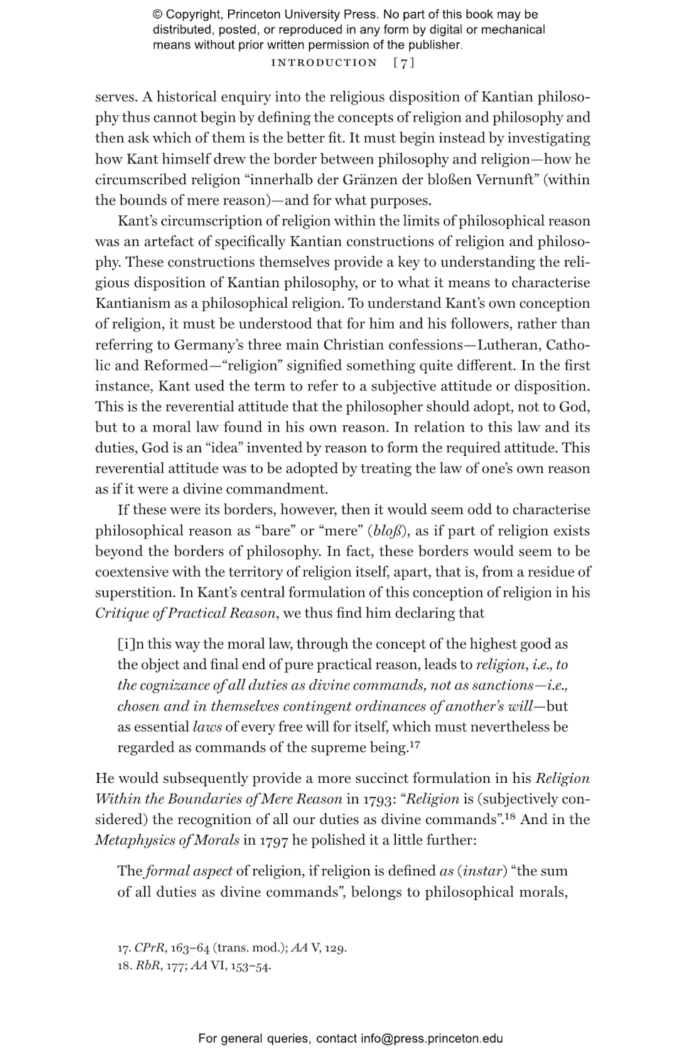 The Kantian Religion | Princeton University Press