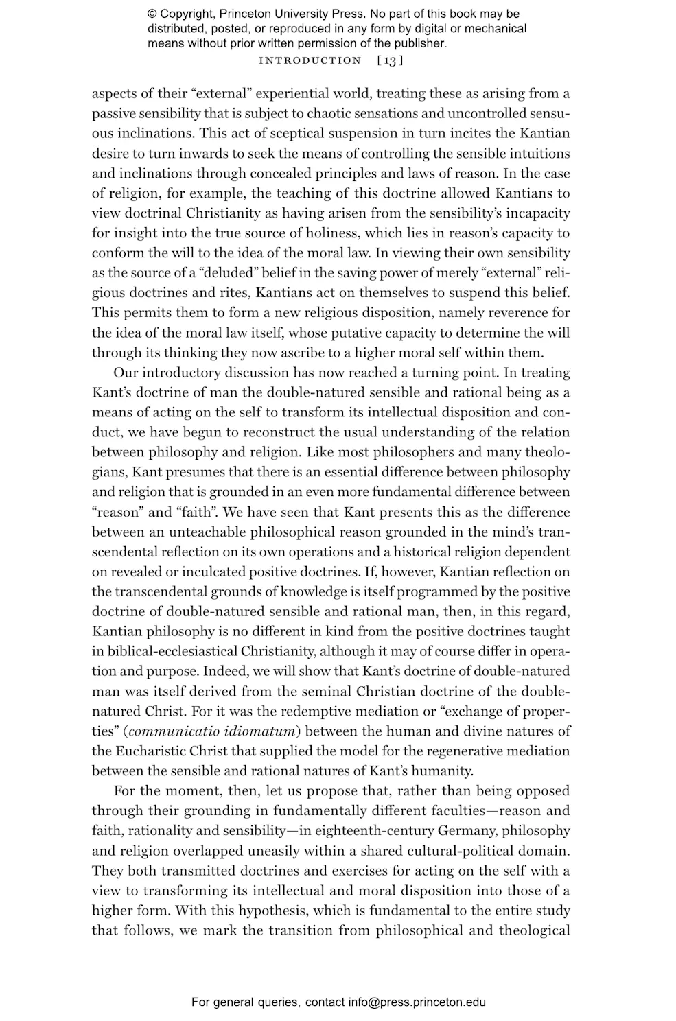 The Kantian Religion | Princeton University Press
