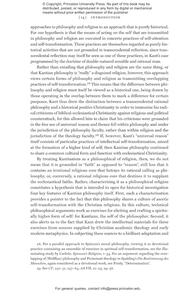 The Kantian Religion | Princeton University Press