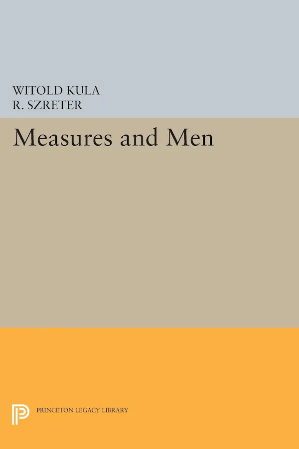Kula, Witold | Princeton University Press