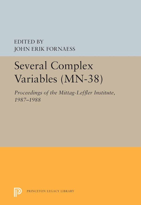 Several Complex Variables | Princeton University Press