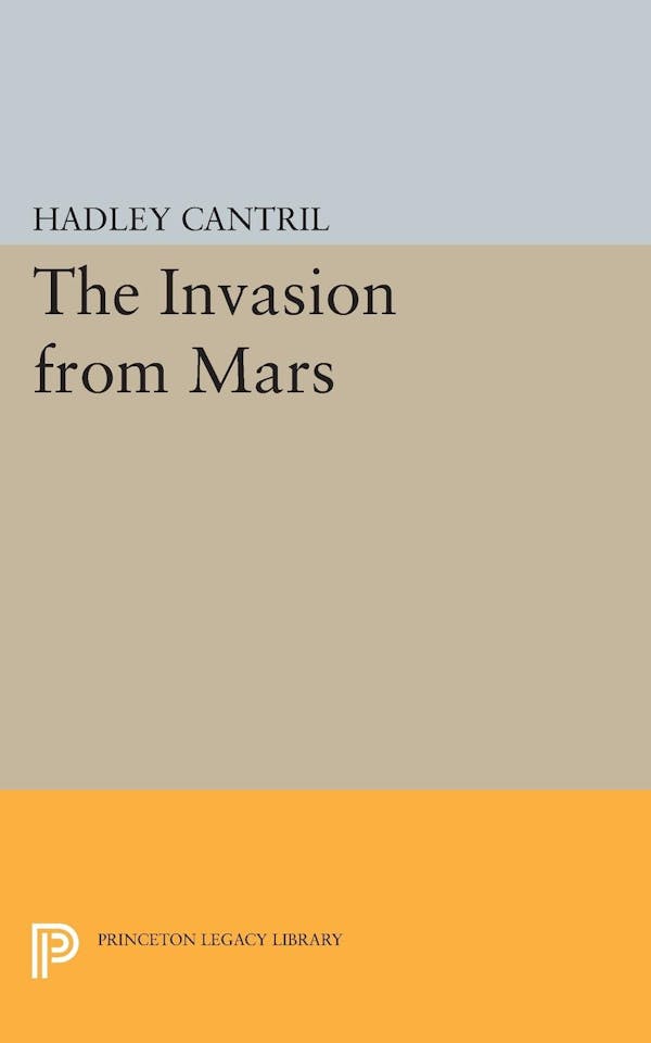 The Invasion from Mars | Princeton University Press