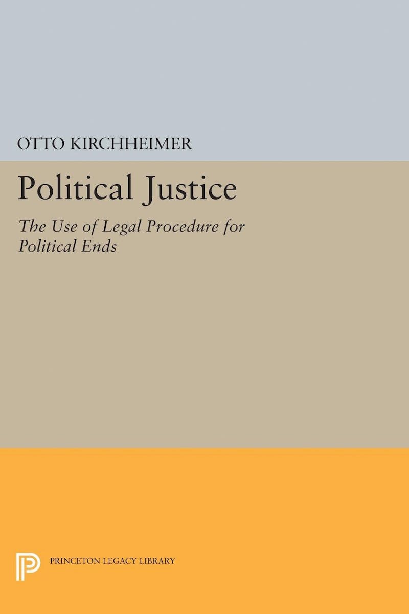 Political Justice | Princeton University Press