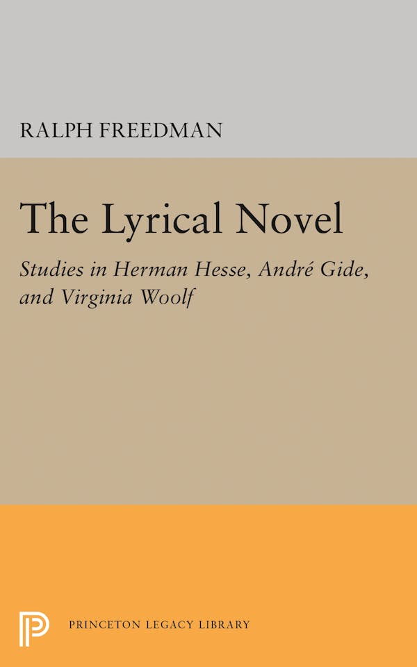 The Lyrical Novel | Princeton University Press